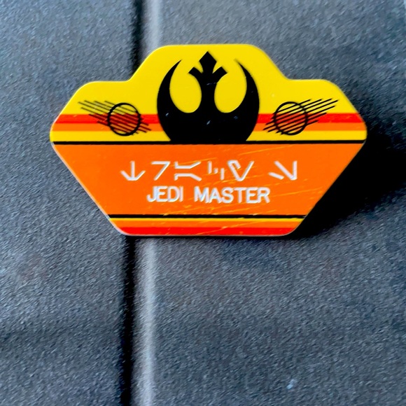 Disney | Other | Star Wars Jedi Master Name Tag Disneyland | Poshmark